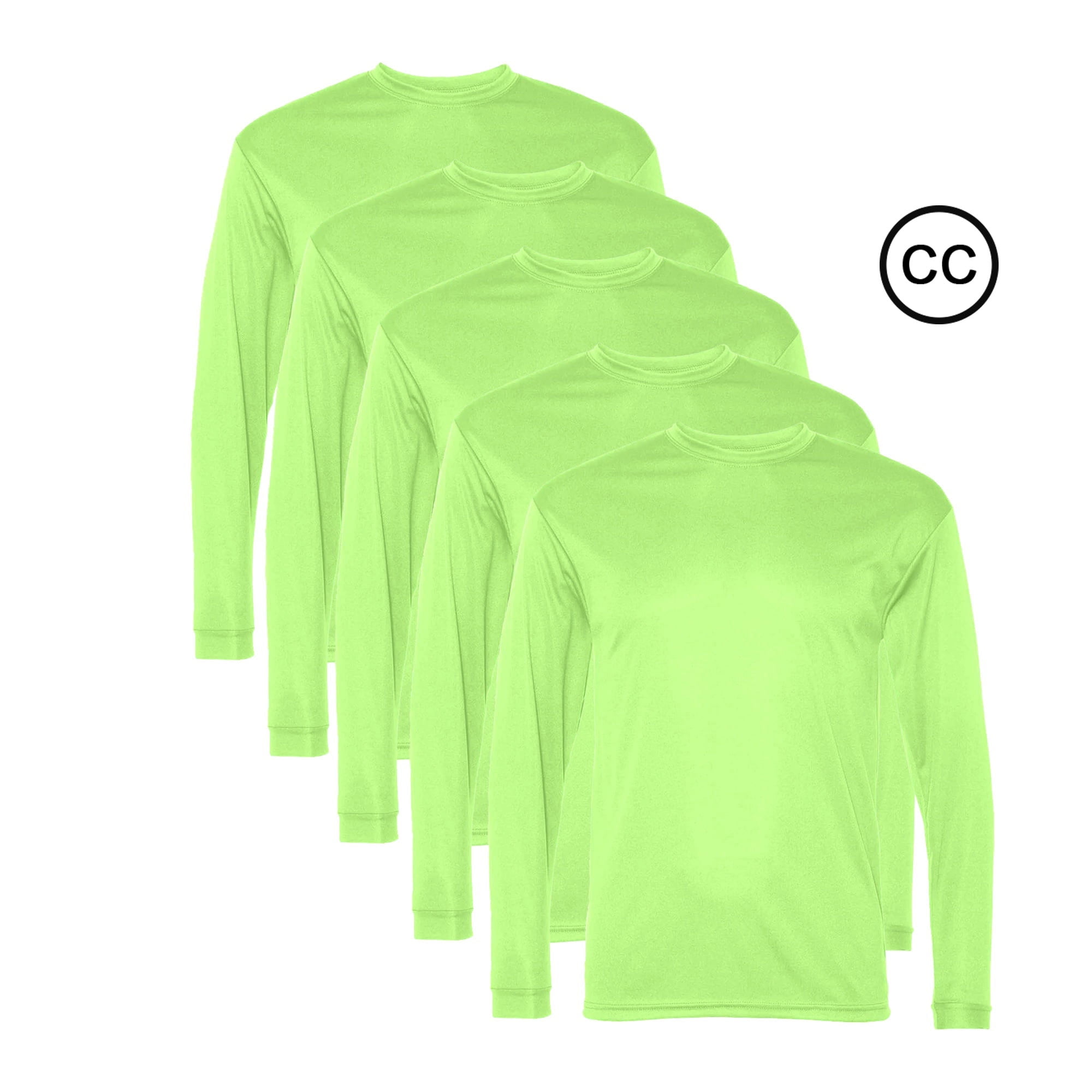 Zfeel High Visibility Safety T-Shirts for Men, Moisture Wicking Hi Vis ...