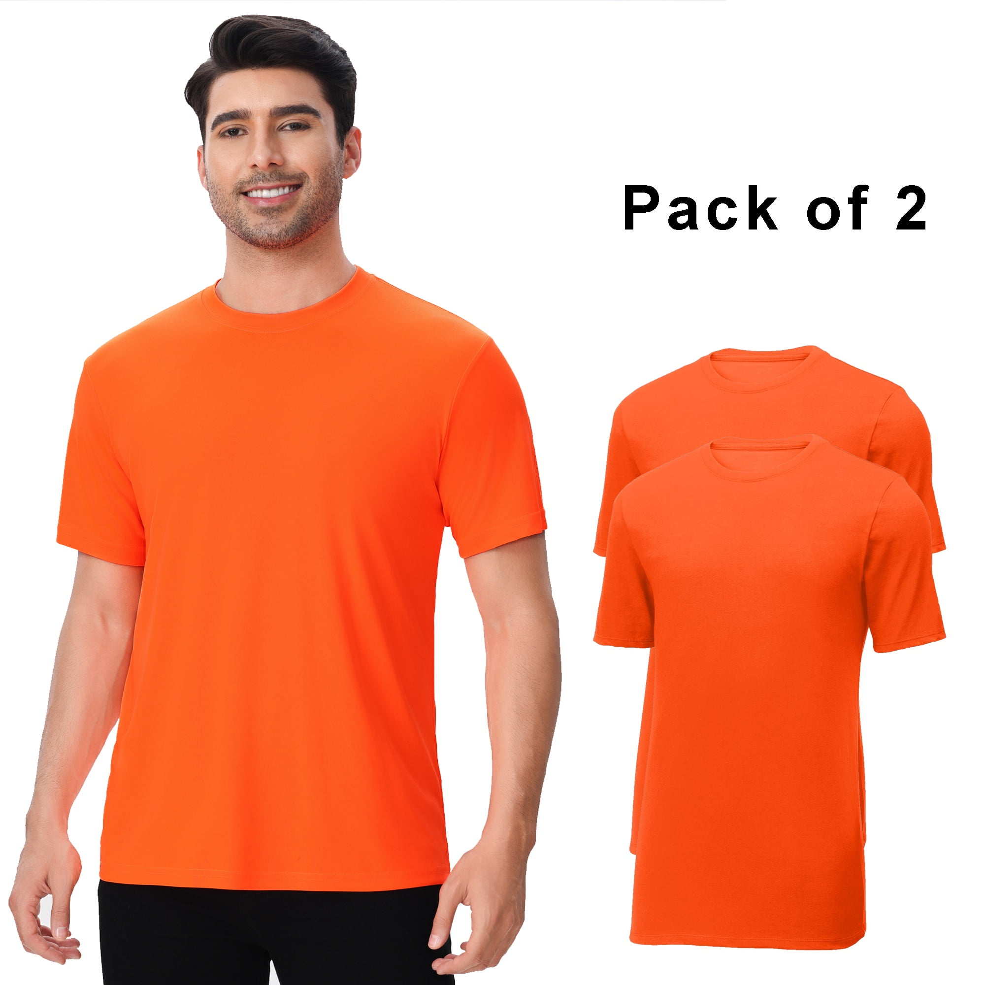 High Visibility Short Sleeve Safety T-Shirt, Best Performance Pure Dry ...