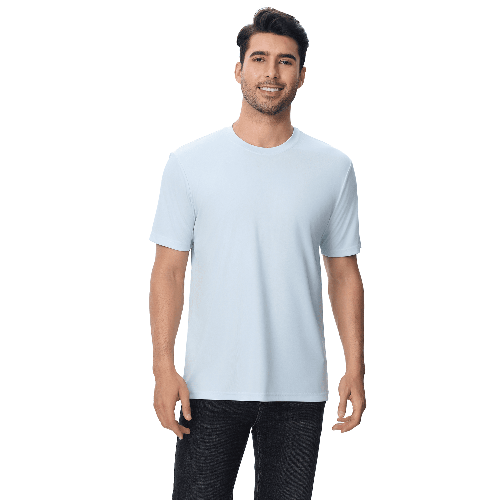 Zfeel Short Sleeve Tee, High-Performance Dry Fit Poly Shirts for Men ...