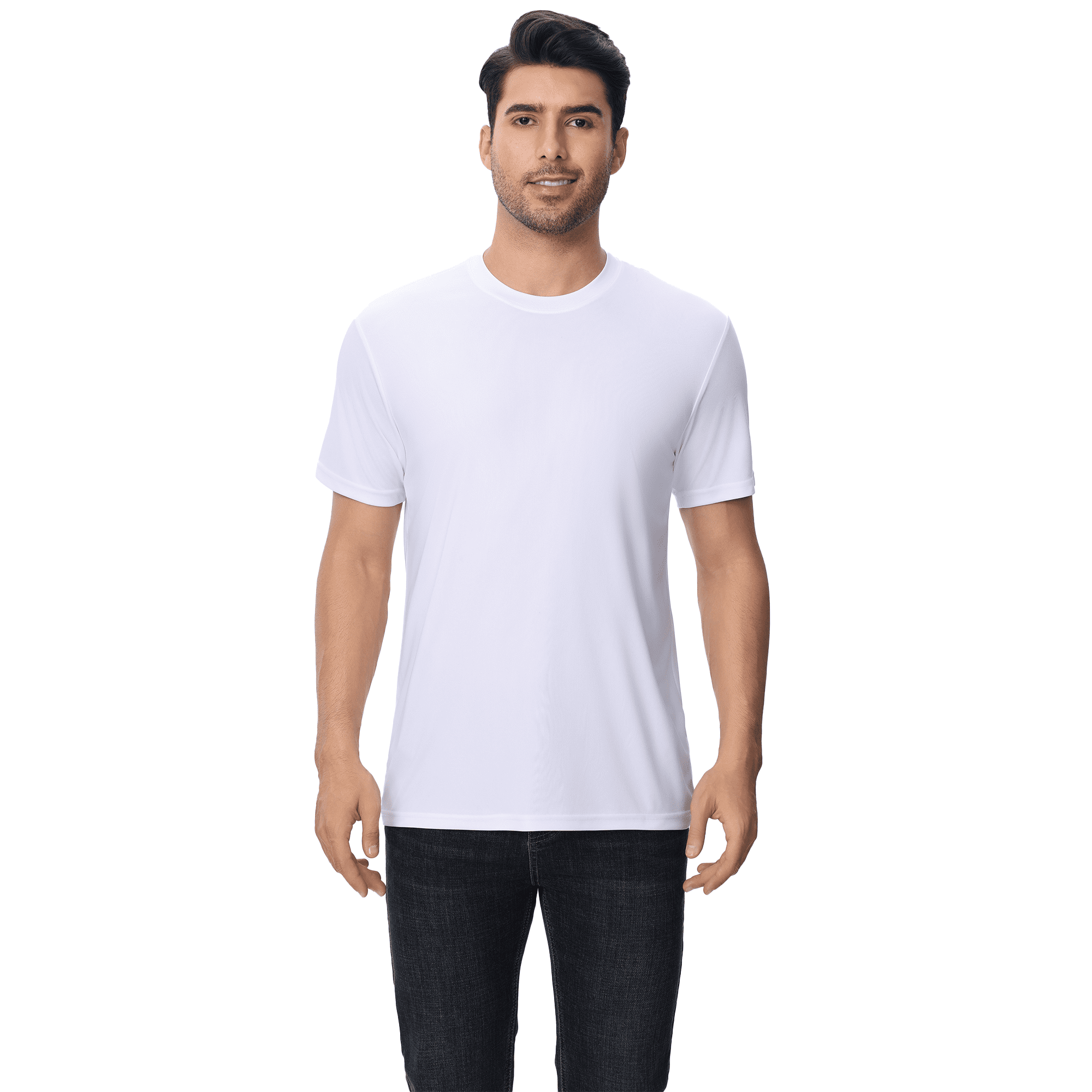 Zfeel Short Sleeve Tee, High-Performance Dry Fit Poly Shirts for Men ...
