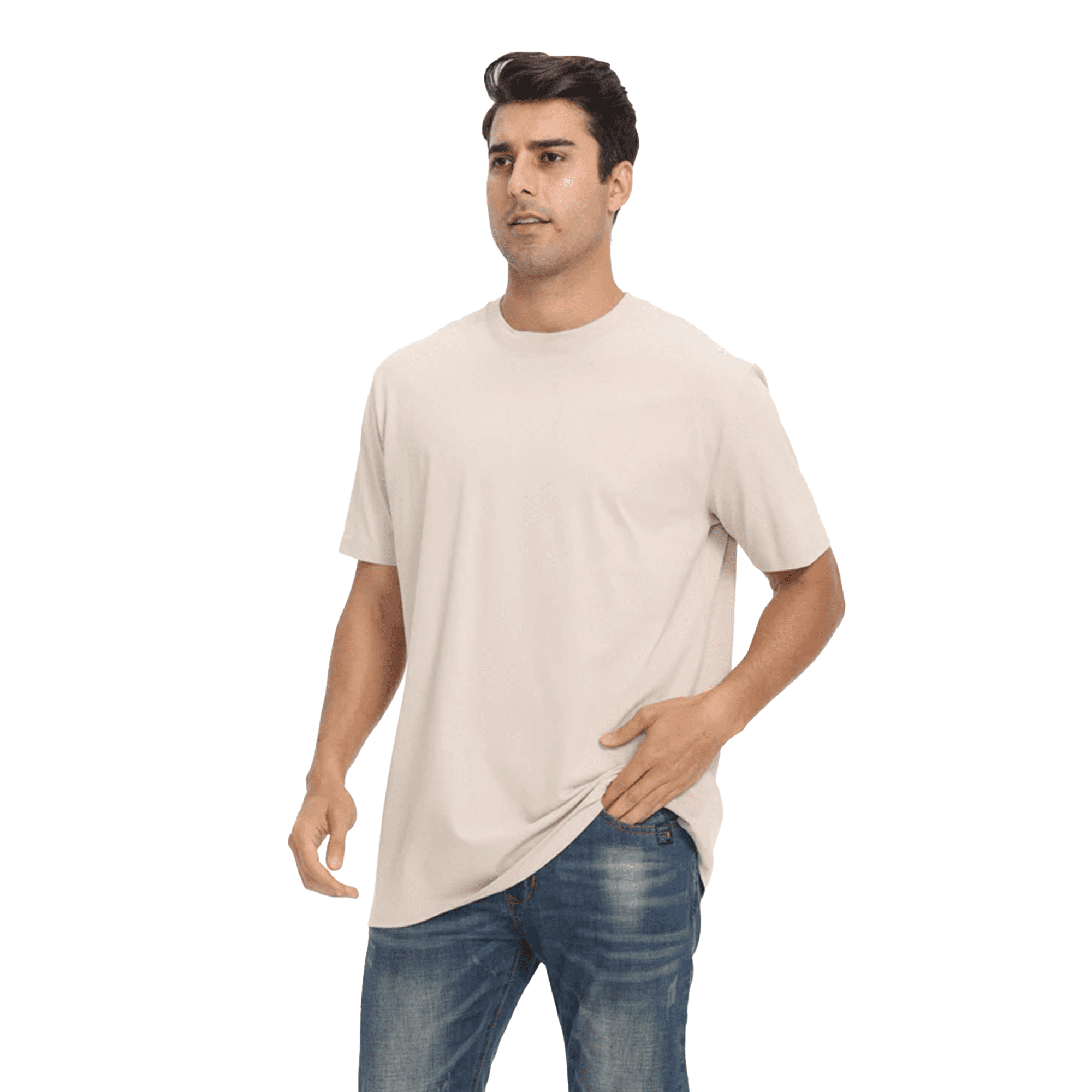 Zfeel ZF220 Heavyweight T-Shirt for Men, 6 oz. Ring-Spun Cotton, Print ...