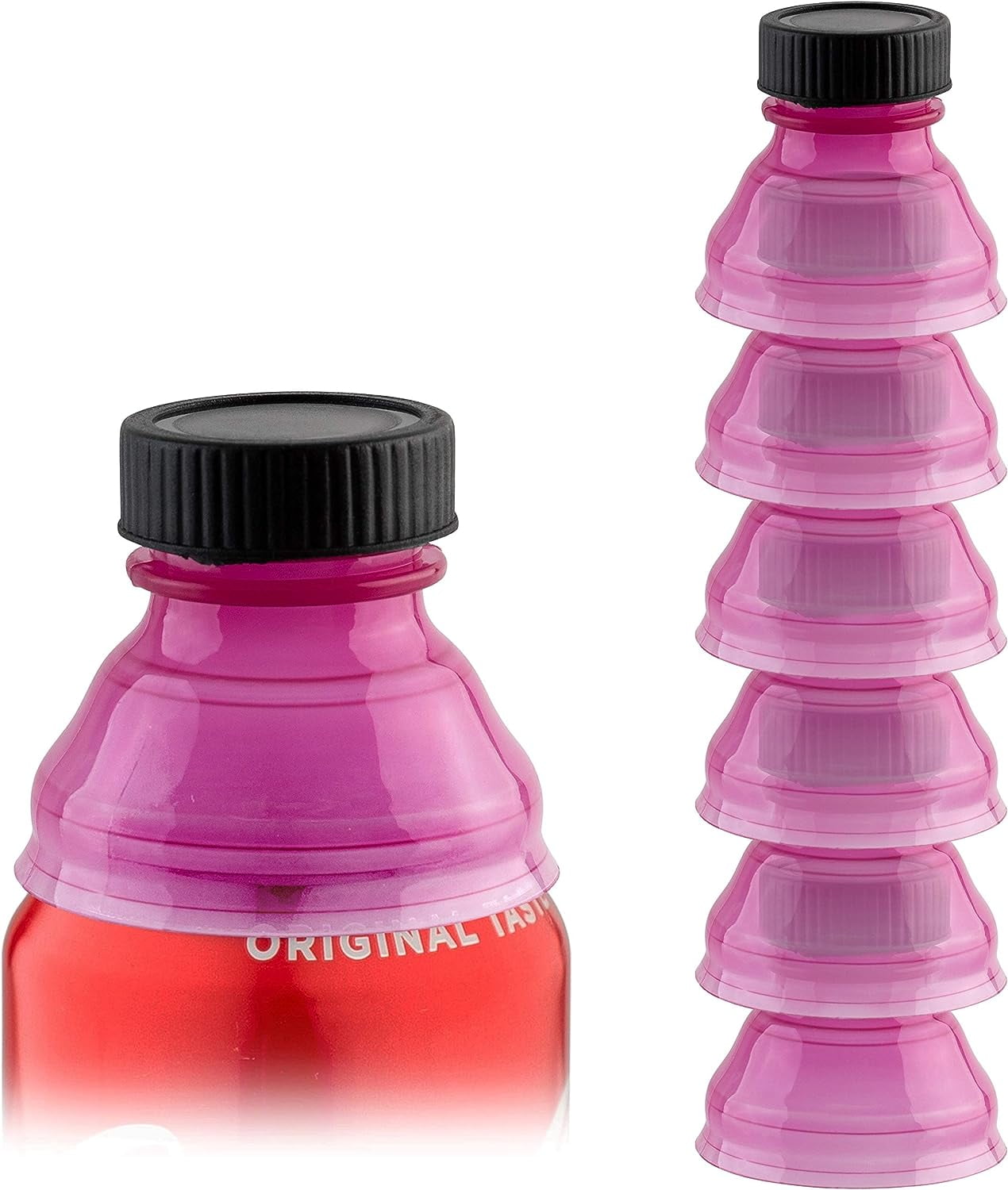 The Zfit Clear Soda Can Lids 6-12 Pack Superior Can Covers For Soda ...