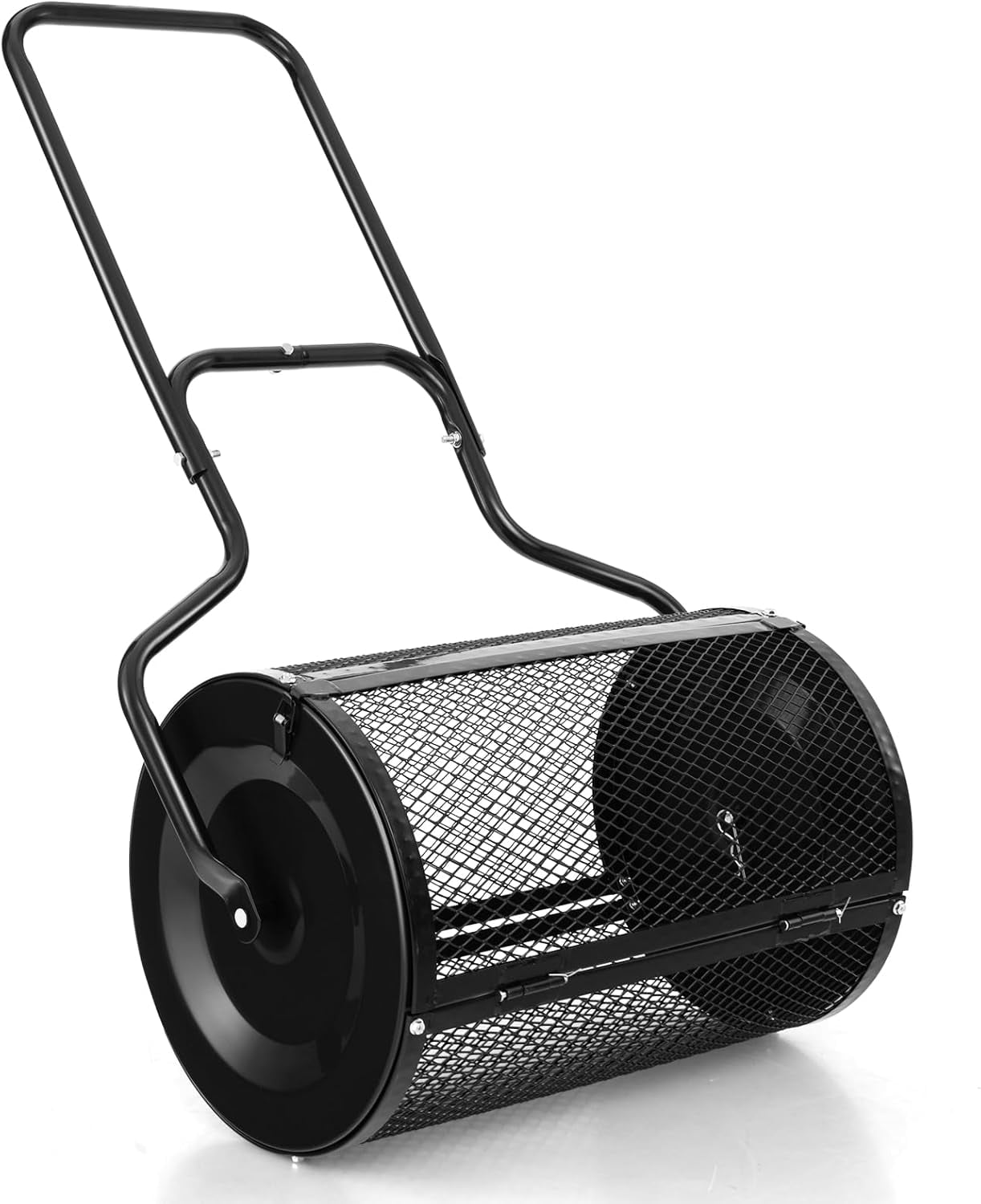 ZgoodZ 24 Inch Compost Spreader for Lawn,Heavy Duty Metal Mesh Peat ...
