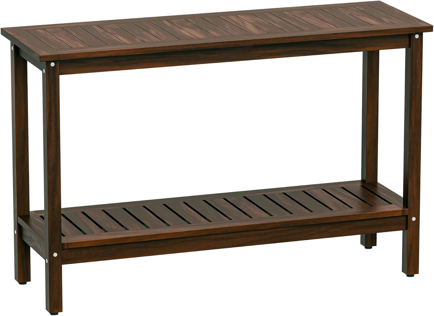 ZgoodZ Solid Wood Console Table, 48 Inch Outdoor Buffet Table with 2 ...