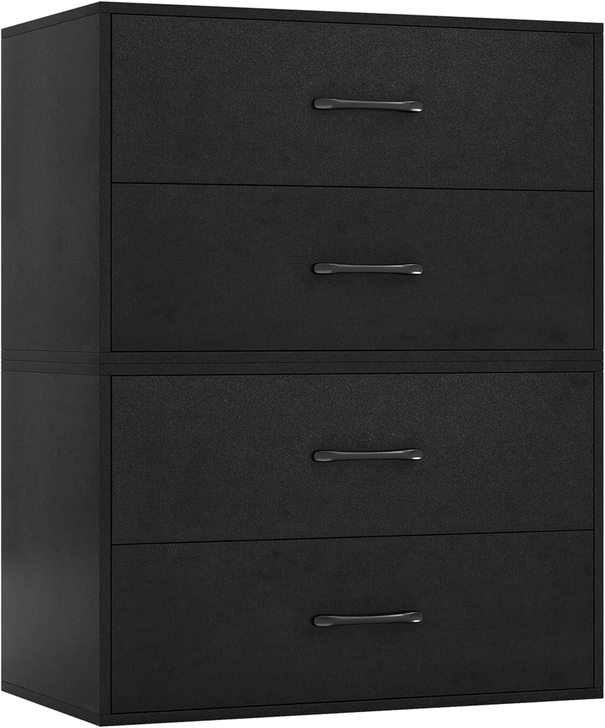 ZgoodZ Stackable 2-Drawer Dresser for Bedroom, Small Storage Chest with ...