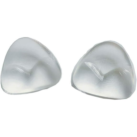 Zgui 1 Pair of Transparent Silicone Gel Bra Inserts for Underwear ...