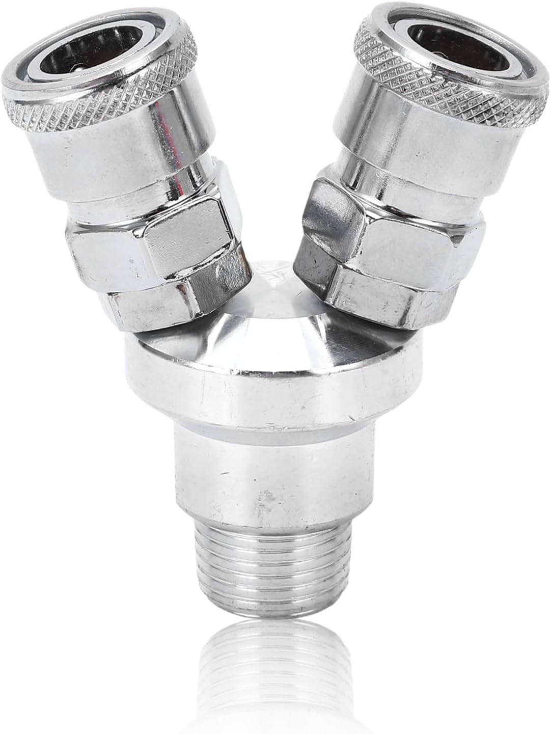 Zgui Air Hose Connector 2 Way Air Hose Splitter G1/2 Thread Air ...