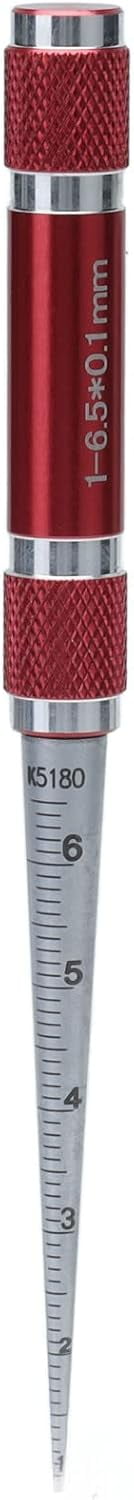 Zgui Aperture Gauge Tapered Hole Ruler Stainless Steel Inner Hole ...