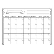 Aihimol Calendar Magnetic Dry Erase Calendar Whiteboard Calendar for ...