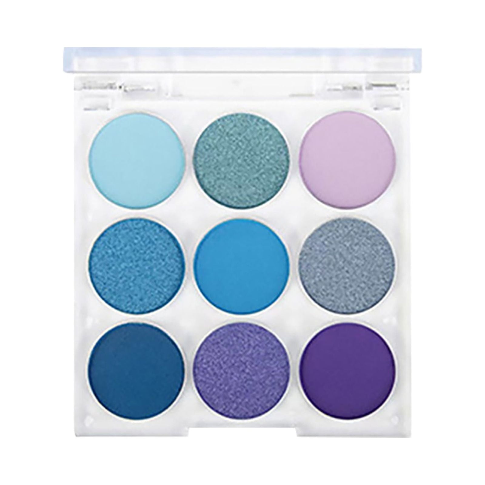 Zhaghmin 9 Shade Eyeshadow Palette Transparent Natural Non Smudgy ...