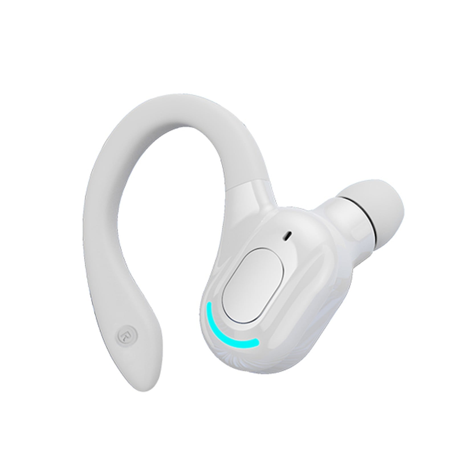 Zhaghmin Single Ear Over Ear Headset Bluetooth 5.0 Wireless Headphones ...