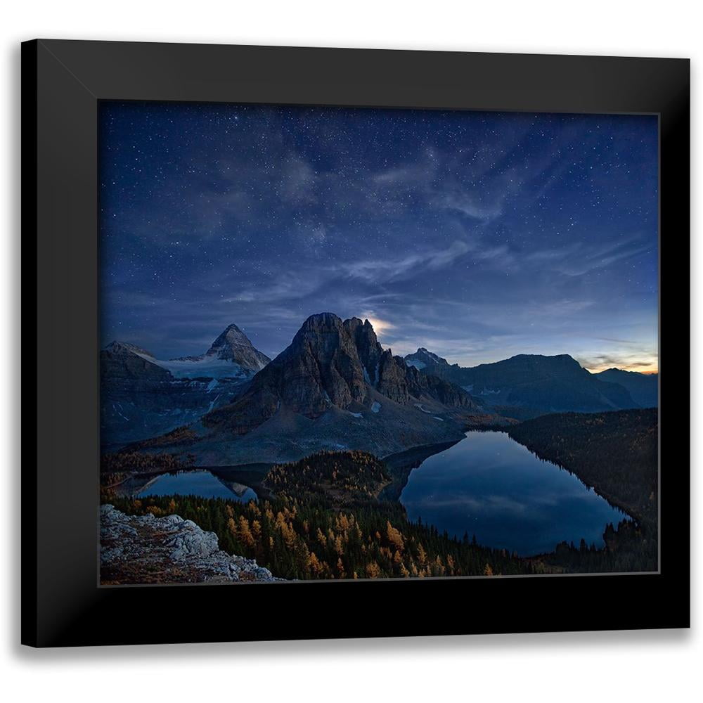 Zhang, Yan 13x12 Black Modern Framed Museum Art Print Titled - Starry ...