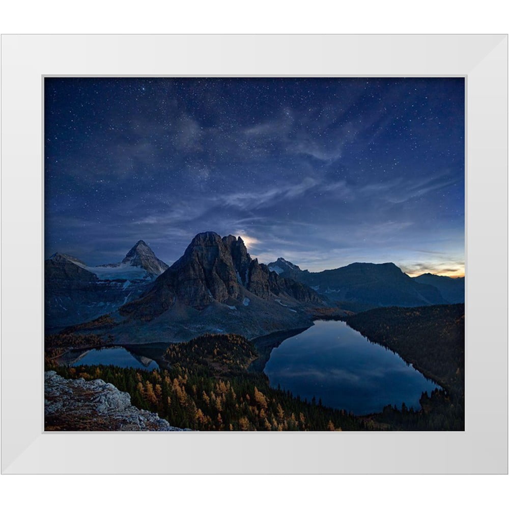 Zhang, Yan 30x26 White Modern Wood Framed Museum Art Print Titled ...