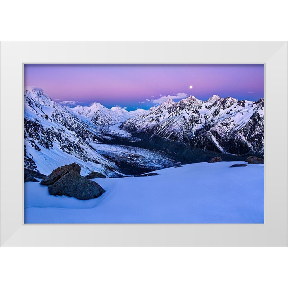 Zhang, Yan 32x23 White Modern Wood Framed Museum Art Print Titled - A ...
