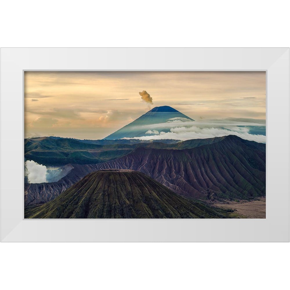 Zhang Yu, Ryan 14x10 White Modern Wood Framed Museum Art Print Titled - The Gods Masterpiece ...
