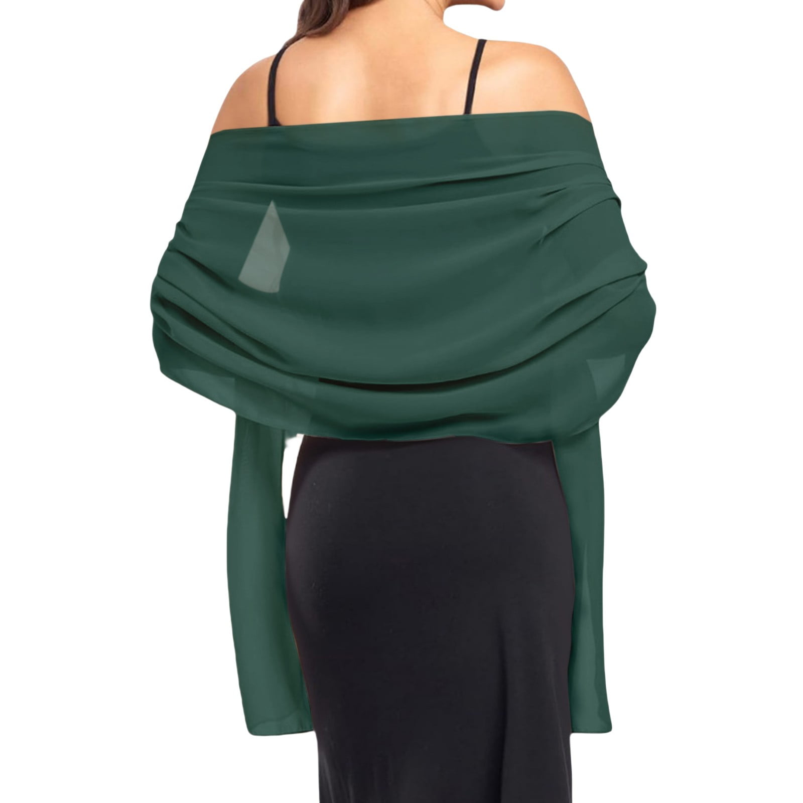 Zhangnan Shawl Wraps for Graceful Women Evening Gown Shawl Chiffon ...
