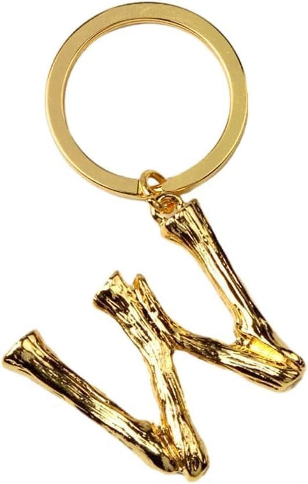 Zhangyh 26 Letters A-Z Decorative Alphabet Initial Charm Keychain for ...