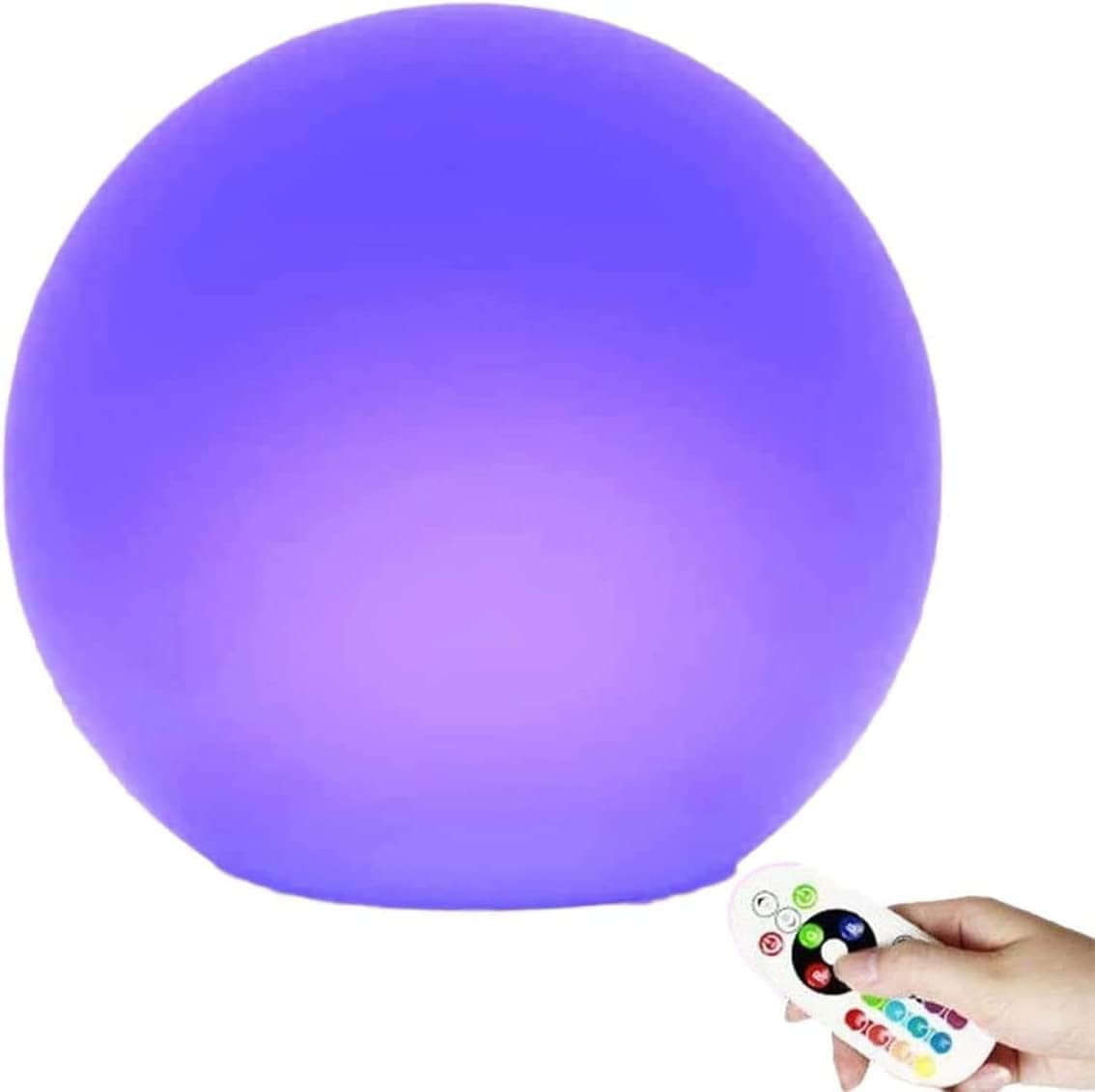 Zhangyh LED Ball Mood Lights, Rechargeable RGB Lamp, Color Changing ...