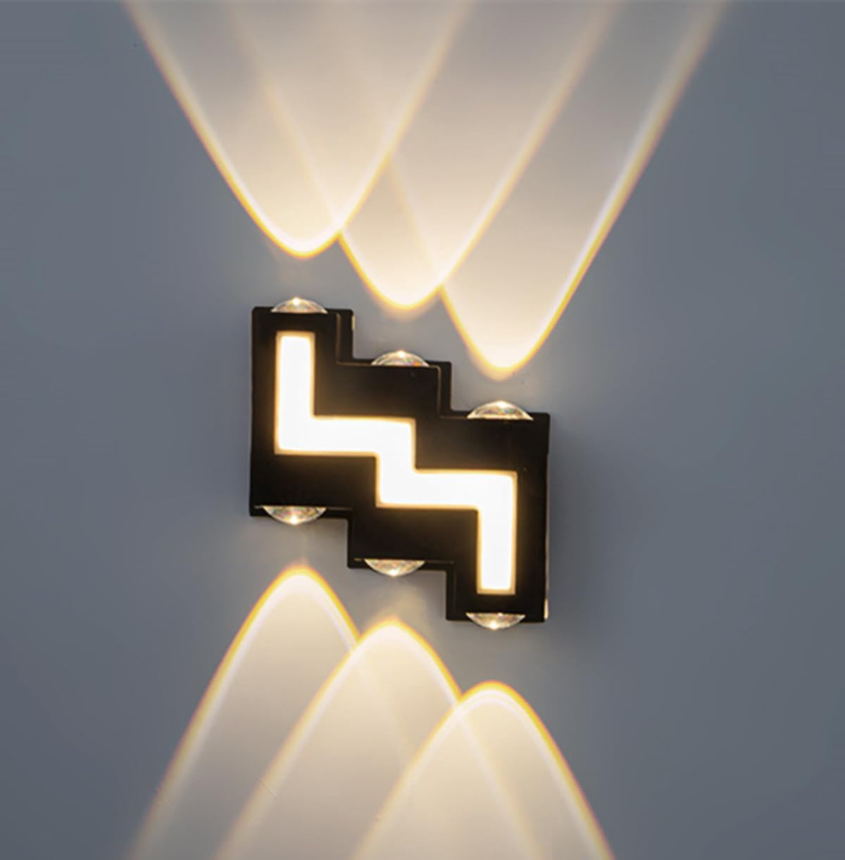 Zhangyh Modern Indoor LED Wall Lights, LED Up Down Wall Lamp Waterproof ...