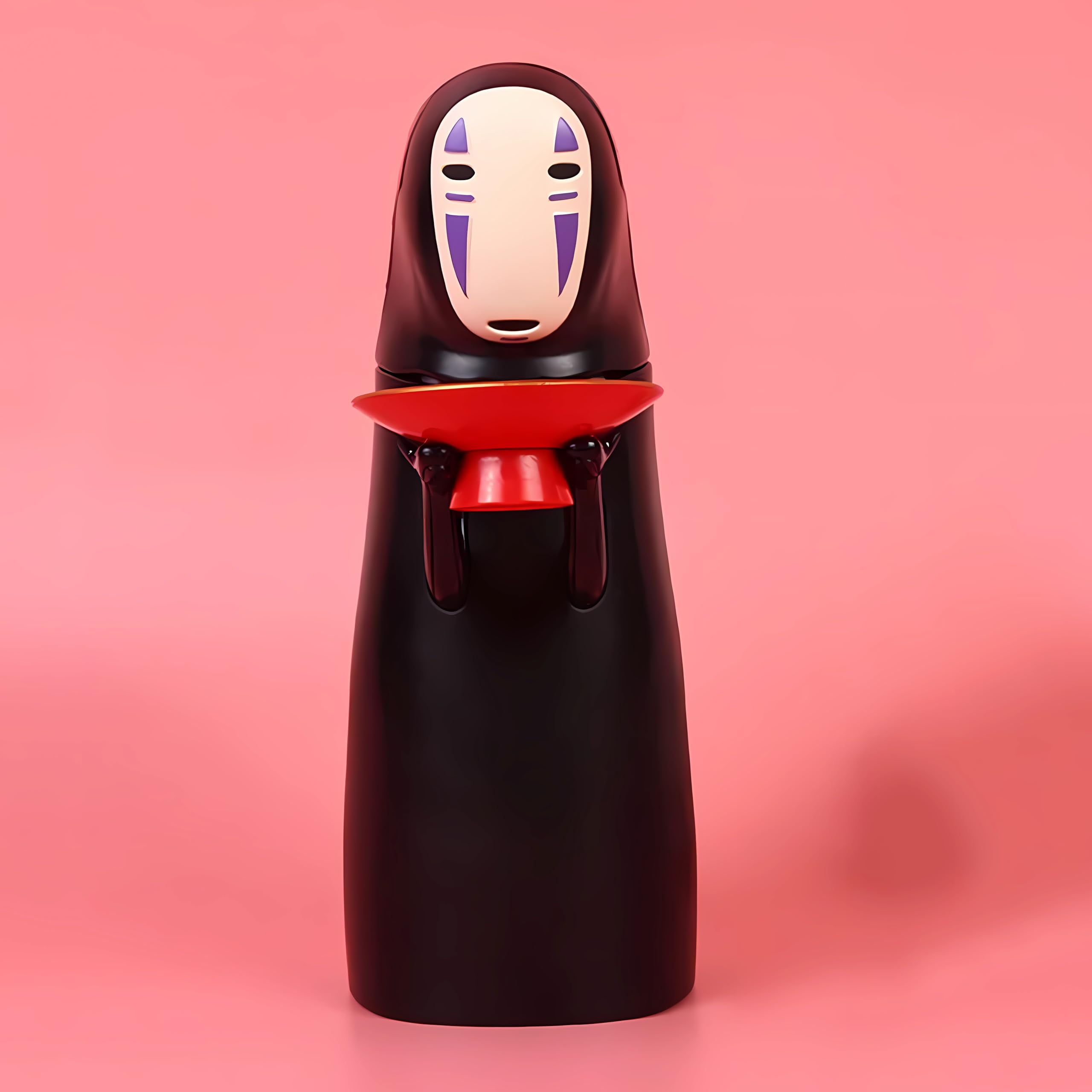 Zhanjiadm No Face Coin Bank，No Face Piggy Bank,Auto Eat Coin Music ...