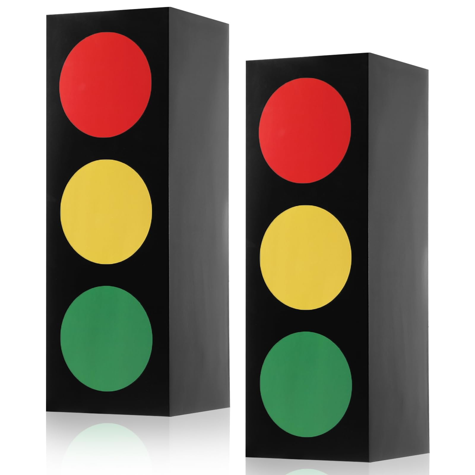 Zhanmai 2 Pcs Traffic Light Favor Boxes 17'' Boxes for Centerpieces ...