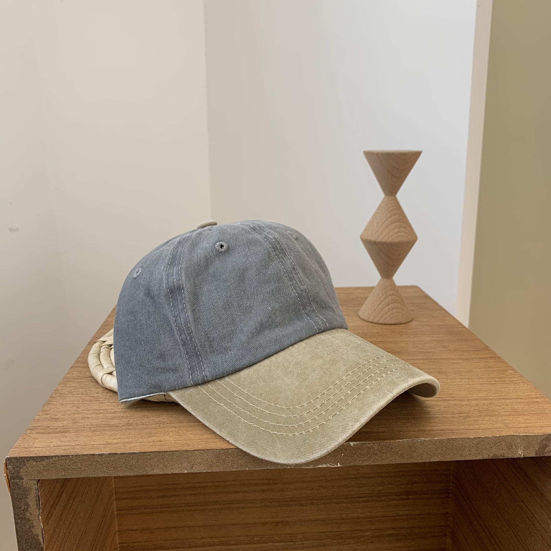 Zhaohan New Retro Water Washing Denim Color, Making Old Baseball Caps ...
