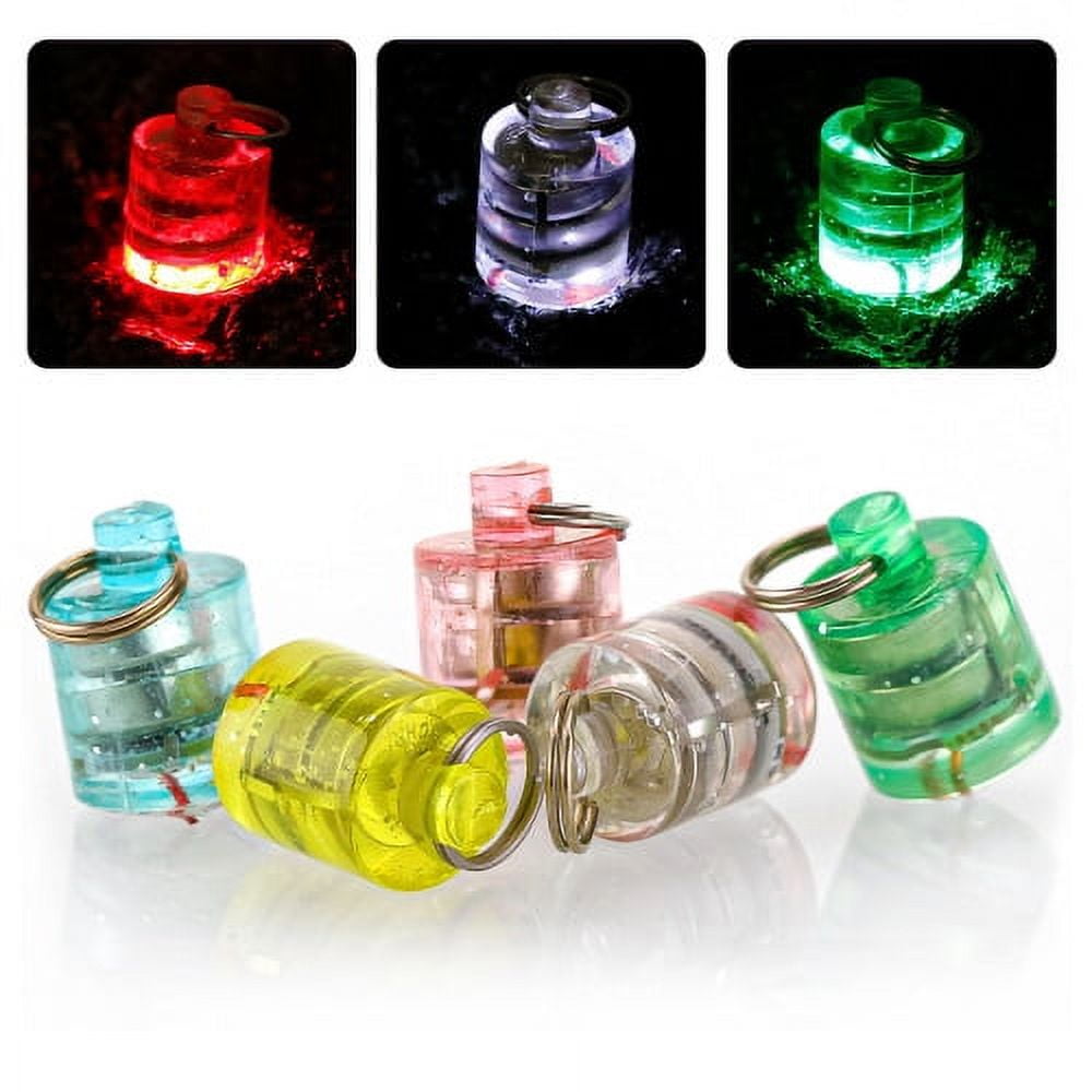 Zhaomeidaxi 10 Pack Deep Drop Light, Colorful Flashing Strobe LED ...