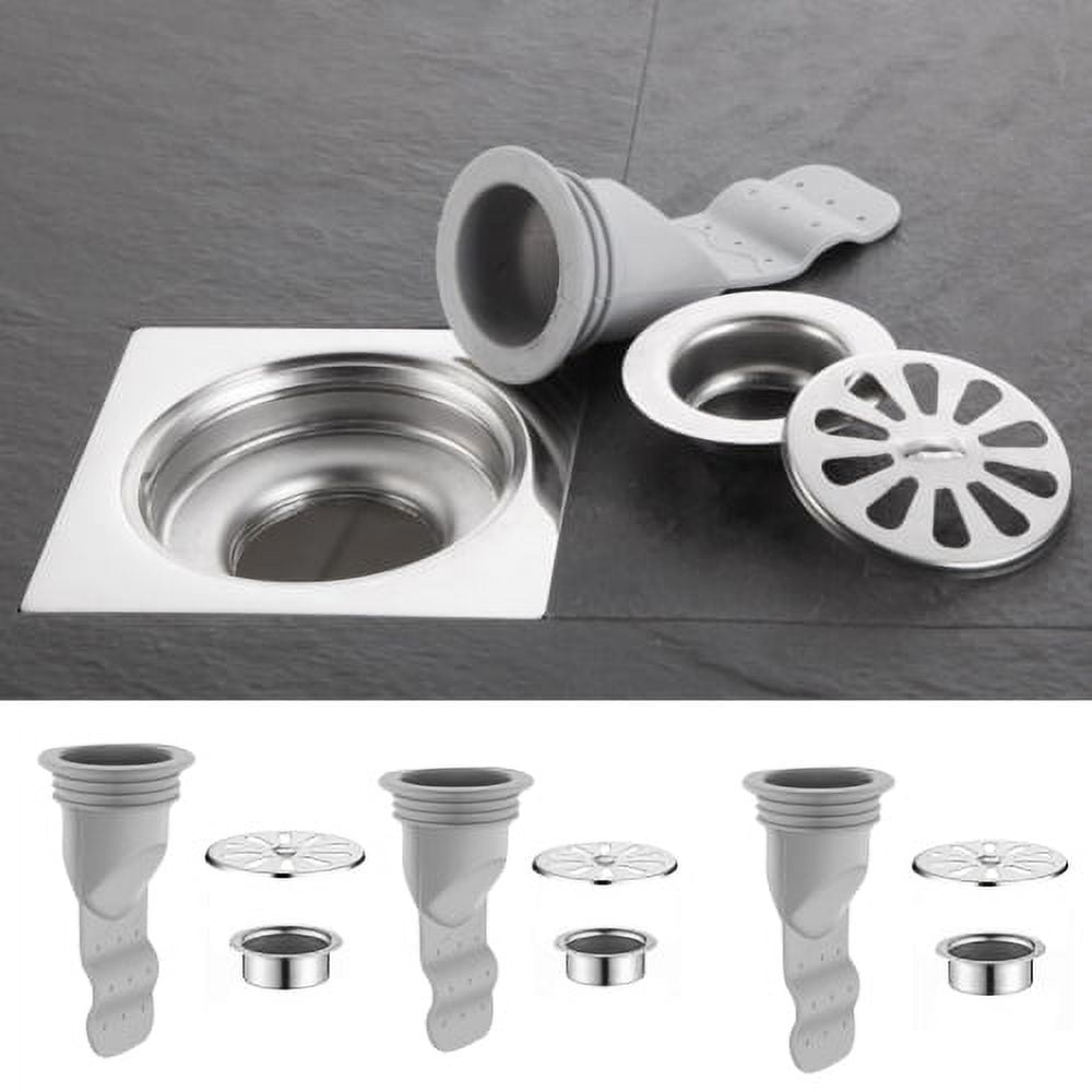 Zhaomeidaxi 3Pcs Drain Backflow Preventer, Adjustable Silicone Sink ...