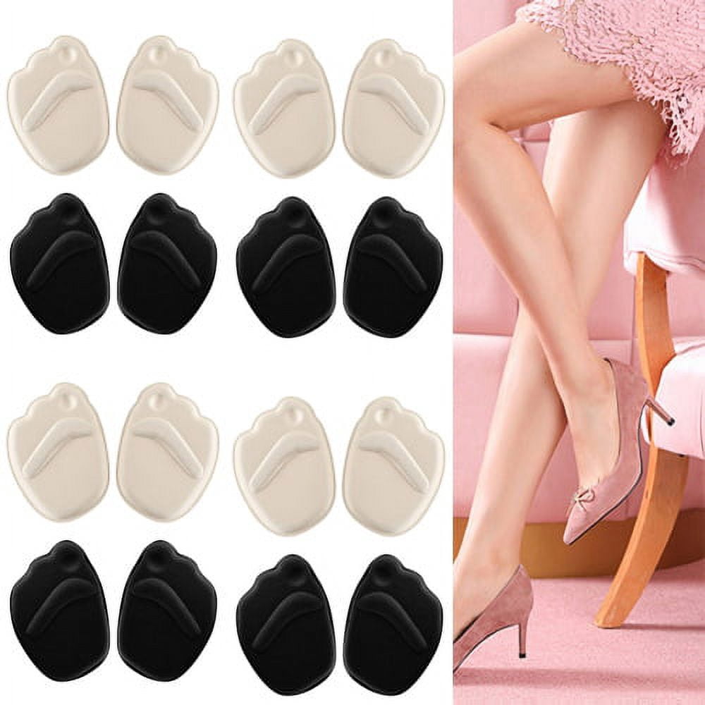 Zhaomeidaxi 8Pairs Shoe Filler High Heel Cushion Pads Adjustable Toe ...