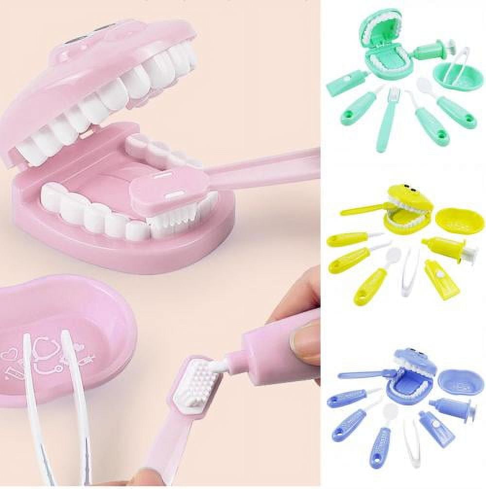 Zhaomeidaxi 9Pcs/Set Educational Dental Scene Toy, Preschool ...