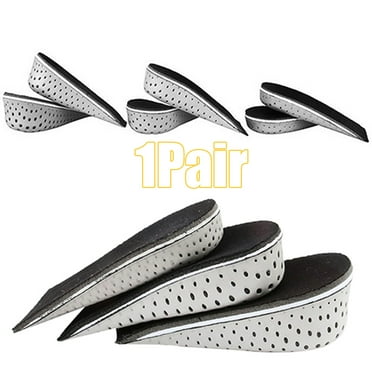 INTBUYING Heel Lift Insert Insole Shoe Pad Height Increase Cushion Elevator Taller 4cm 244142 ...