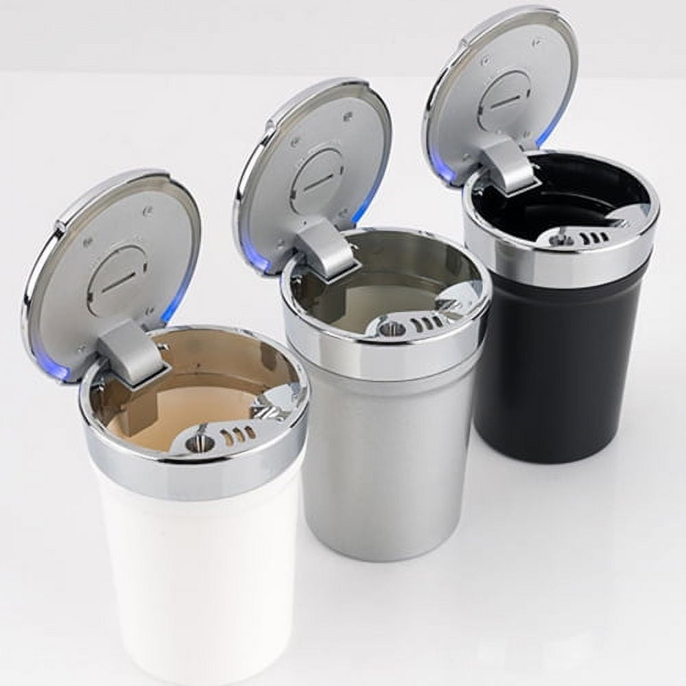 Zhaomeidaxi Car Ashtray-2-in-1 Bucket Smokeless Ashtray Car Trash Can ...