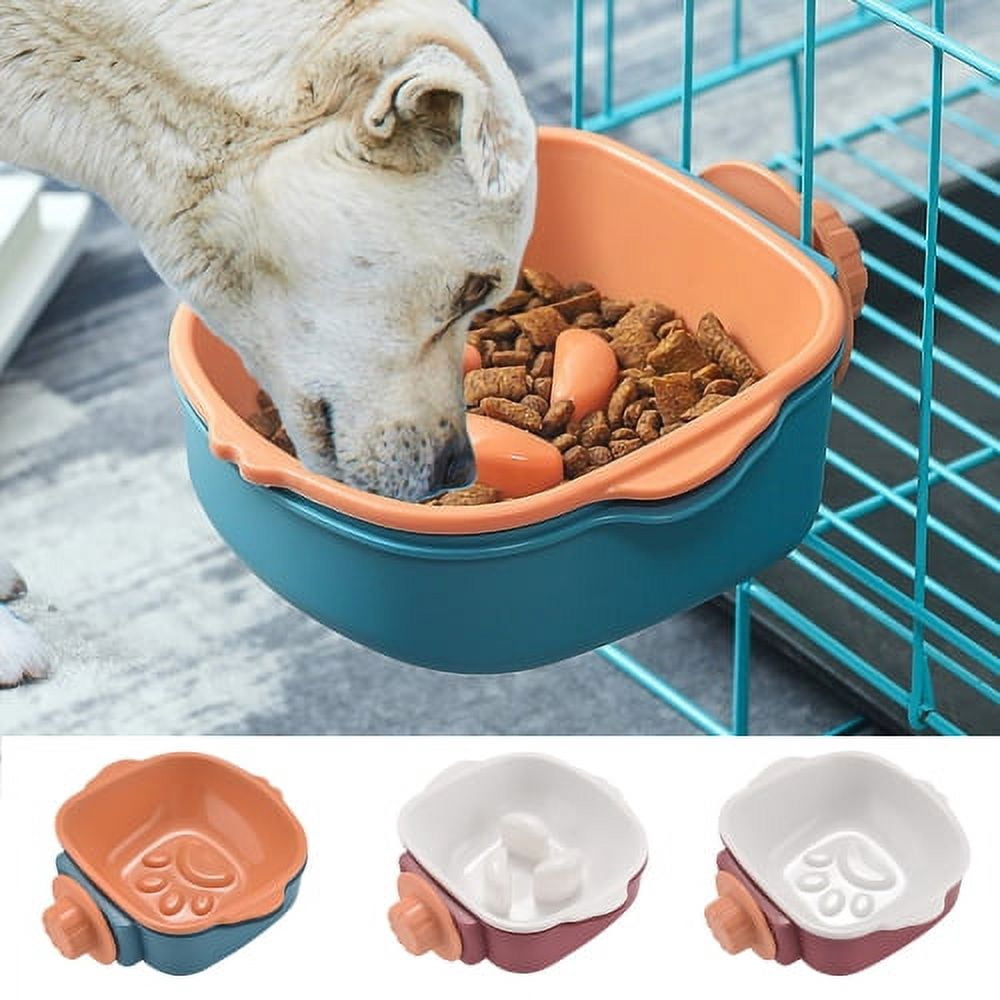 Zhaomeidaxi Crate Dog Food Water Bowls, PP Kennel Bowl Pet Bowl ...