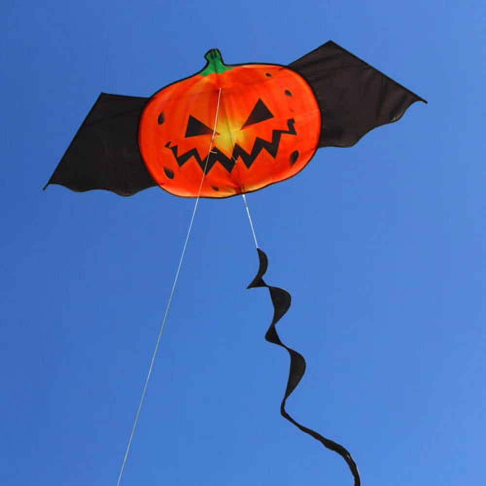 Zhaomeidaxi Large Devil Pumpkin Shape Kite for Kids %26 Adults ...