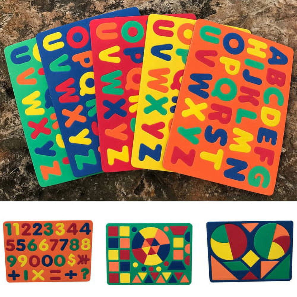 Zhaomeidaxi Magnetic Letters Numbers EVA Foam Stickers, Alphabet ...