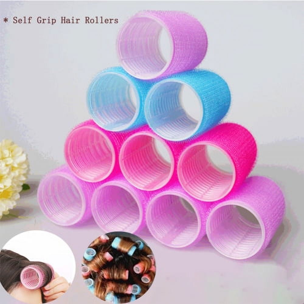 Zhaomeidaxi Self Grip Hair Rollers Set, with Hairdressing Curlers ...
