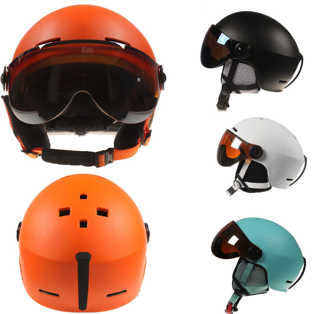Zhaomeidaxi Snow Ski Helmet with Glasses ,Integrally Molded Snow Helmet ...