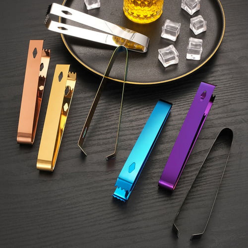 Zhaomeidaxi Sugar Tongs Ice Tongs - Smooth Edge Serrated Chuck ...