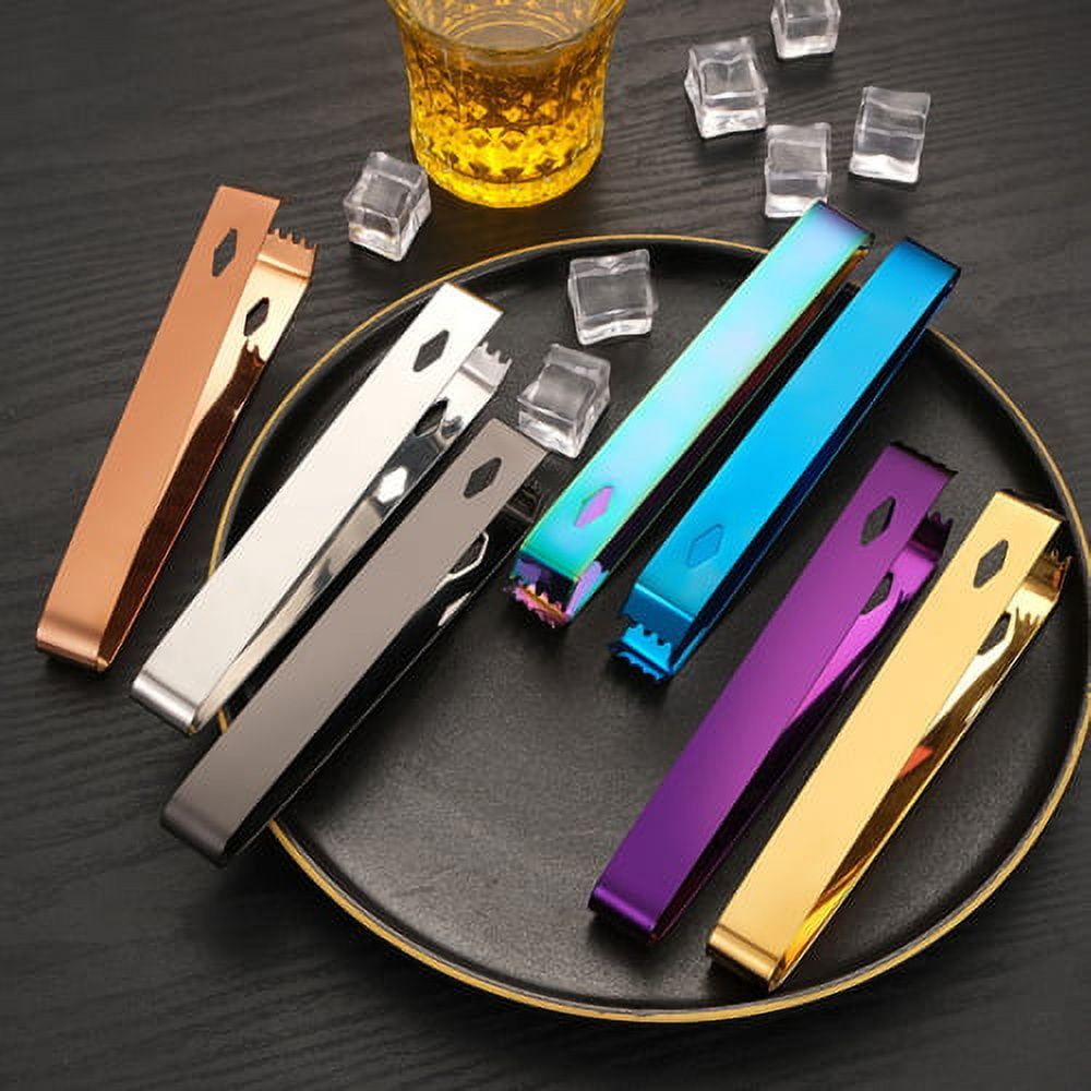 Zhaomeidaxi Sugar Tongs Ice Tongs - Smooth Edge Serrated Chuck ...