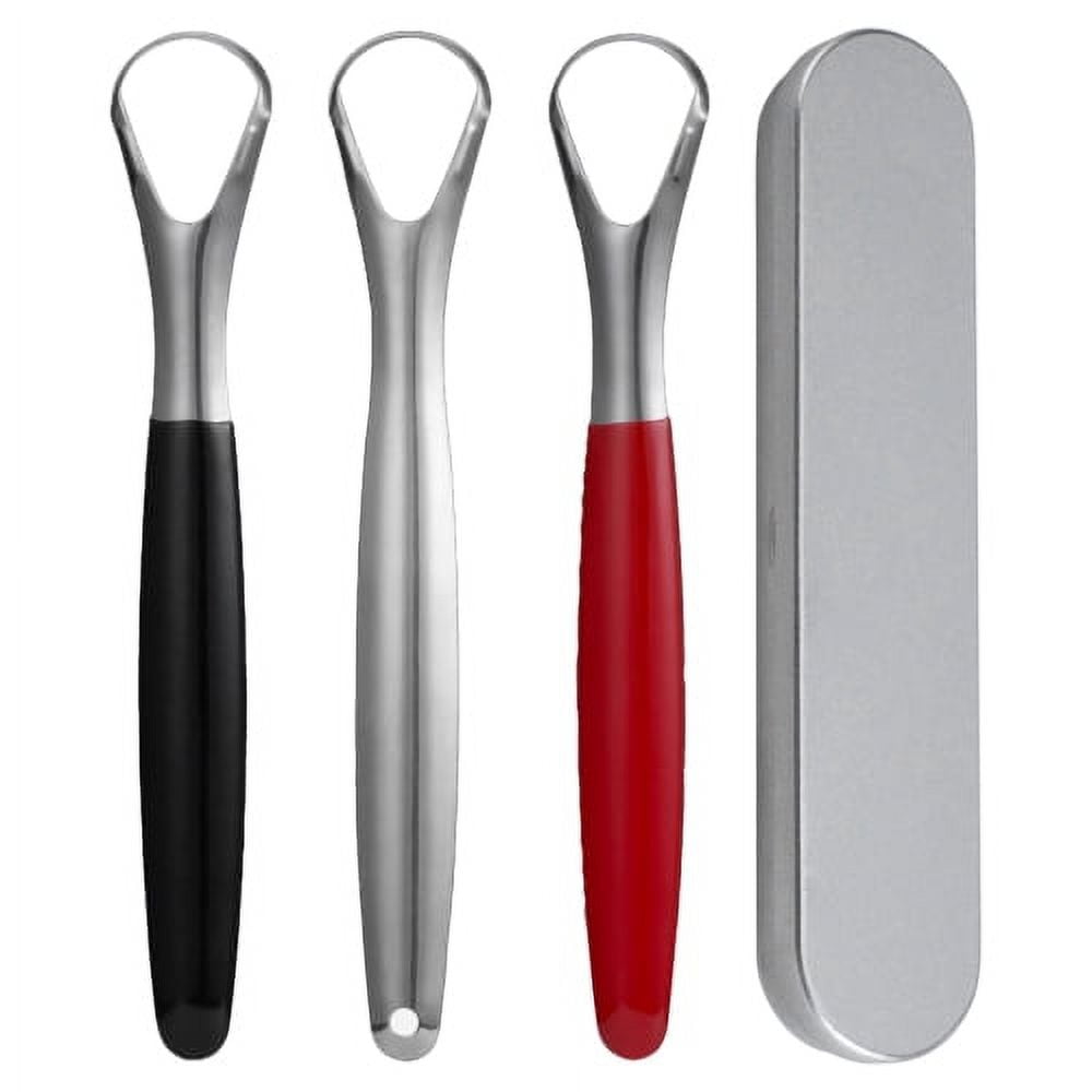 Zhaomeidaxi Tongue Scraper Double-Sided Cleaner Tongue Scrapers with ...