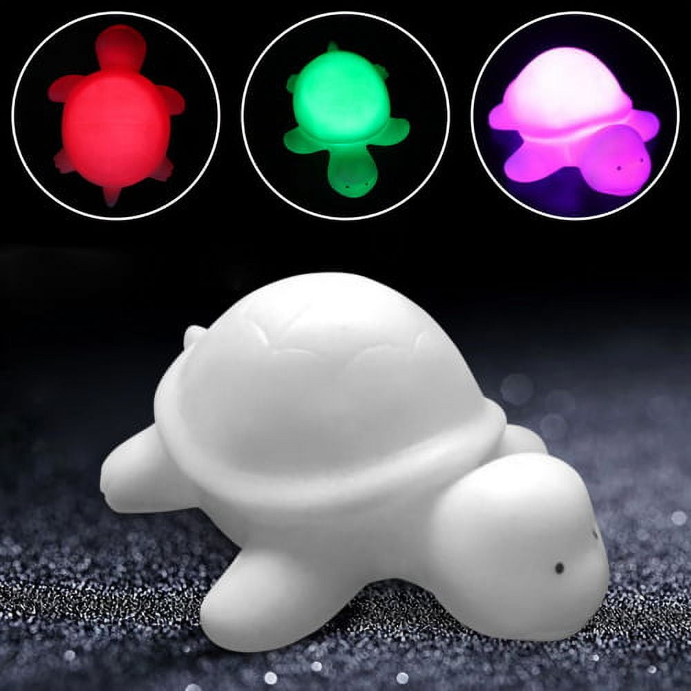 Zhaomeidaxi Turtle LED 7 Colours Changing Night Light Desk Lamp Party ...