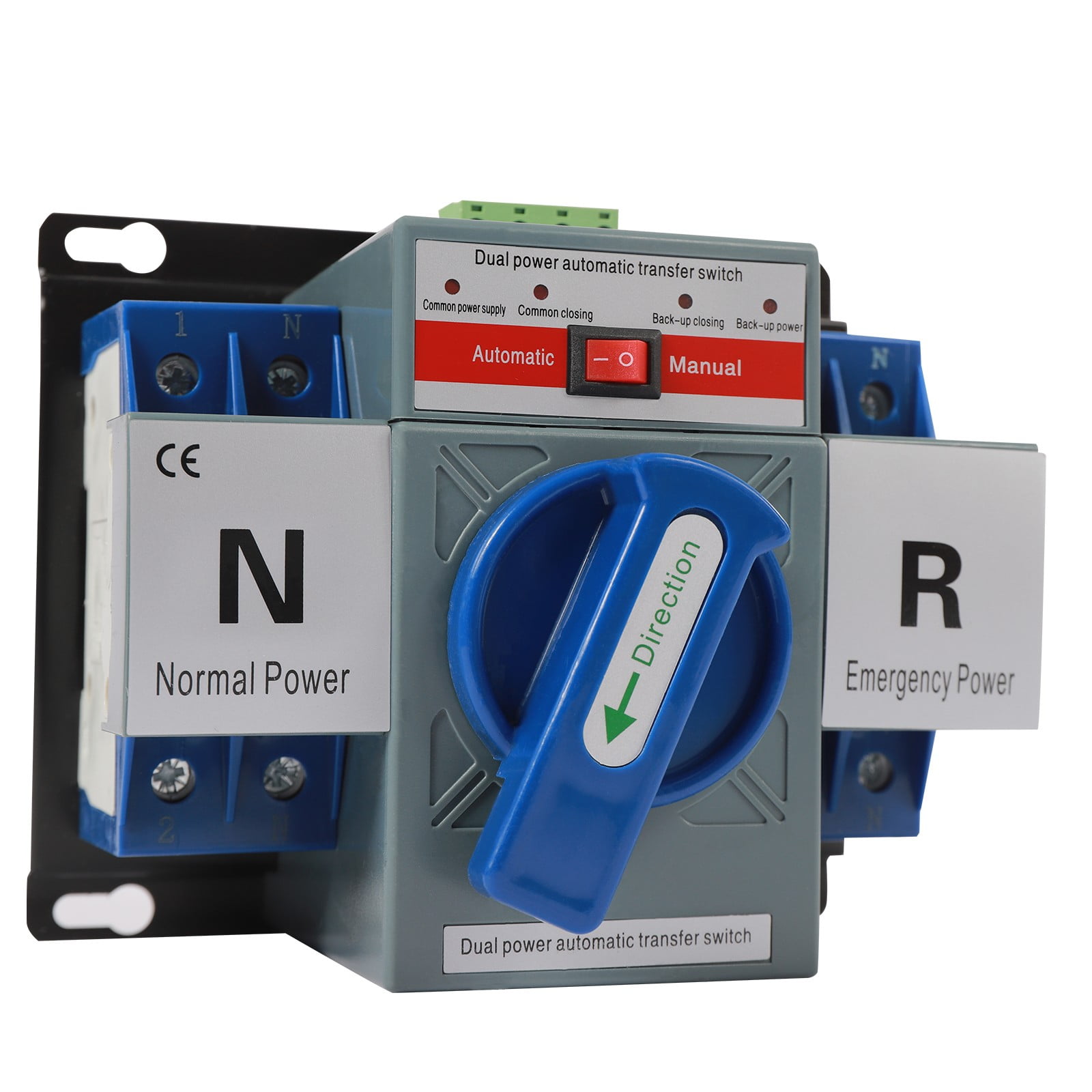 ZhdnBhnos 110V 2P 63A Mini Dual Power Automatic Transfer Switches ...