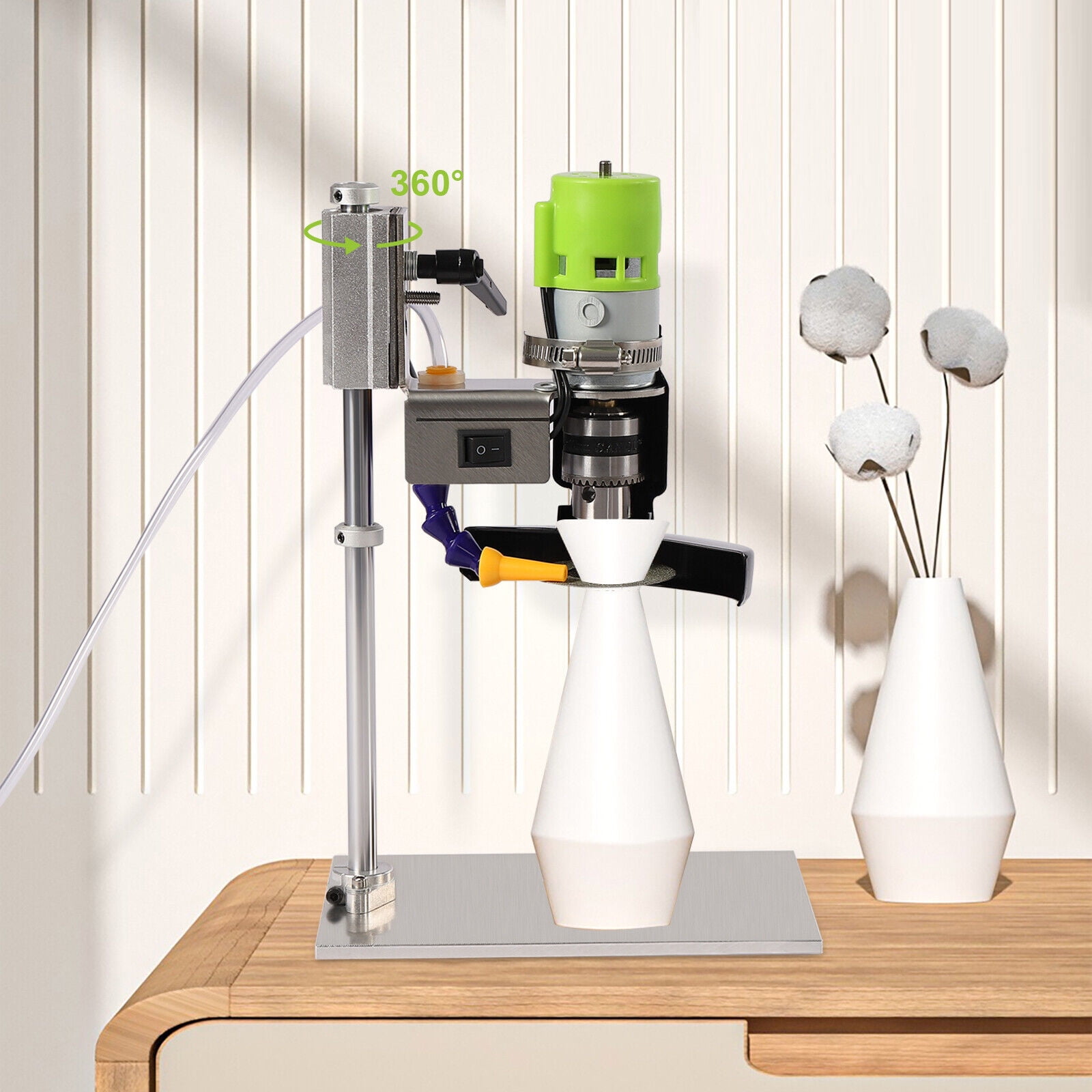 ZhdnBhnos 150W Glass Bottle Cutter Kit Electric DIY Beer Wine Bottle ...