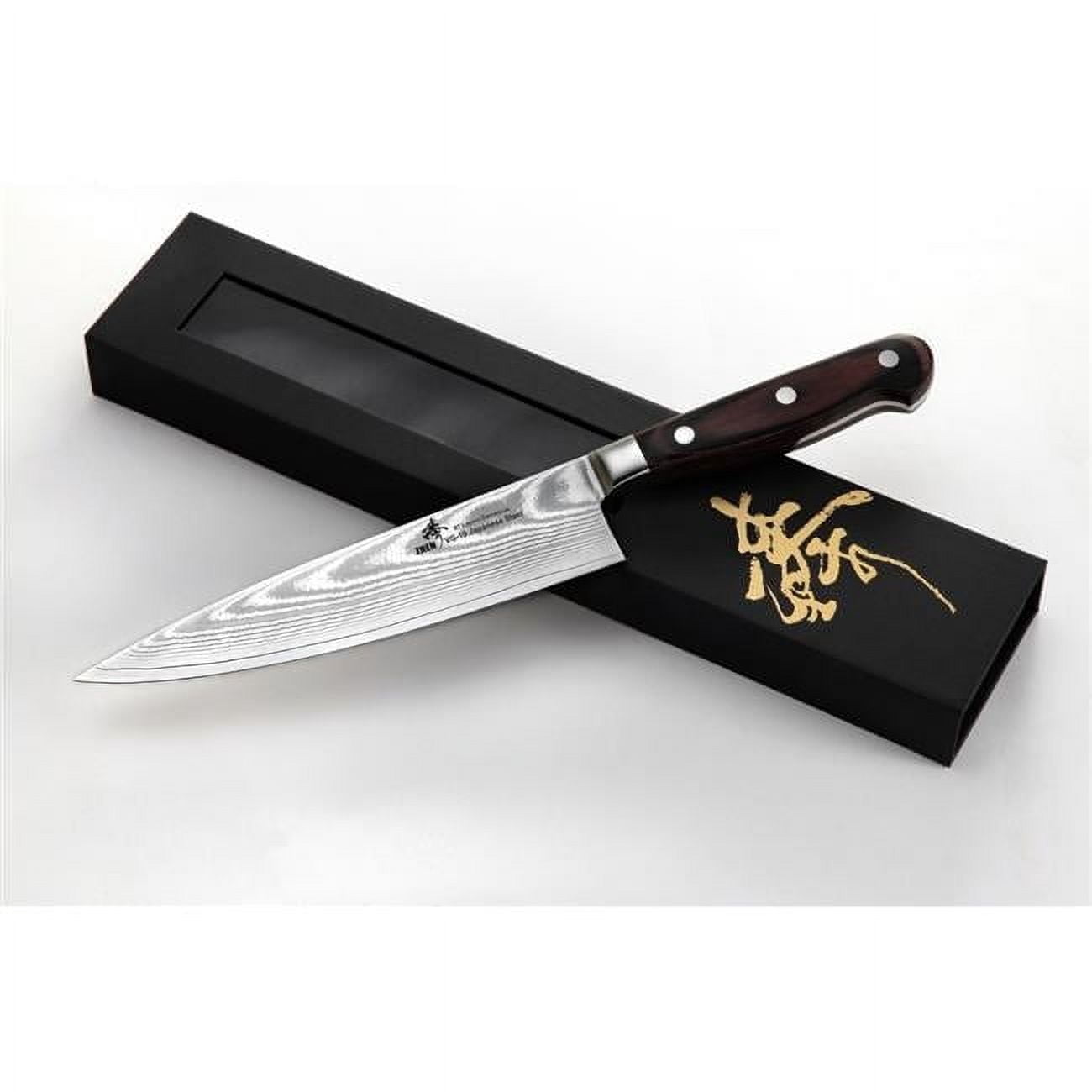 Zhen GD5P 8 in. Japanese 67 Layers Damascus VG-10 Steel Chef Knife ...