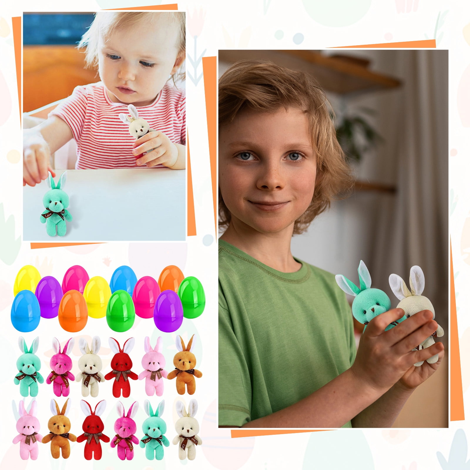 ZhenNi Selection,Easter,Easter Plush,Easter Stuffed,Easter Doll,Gift ...