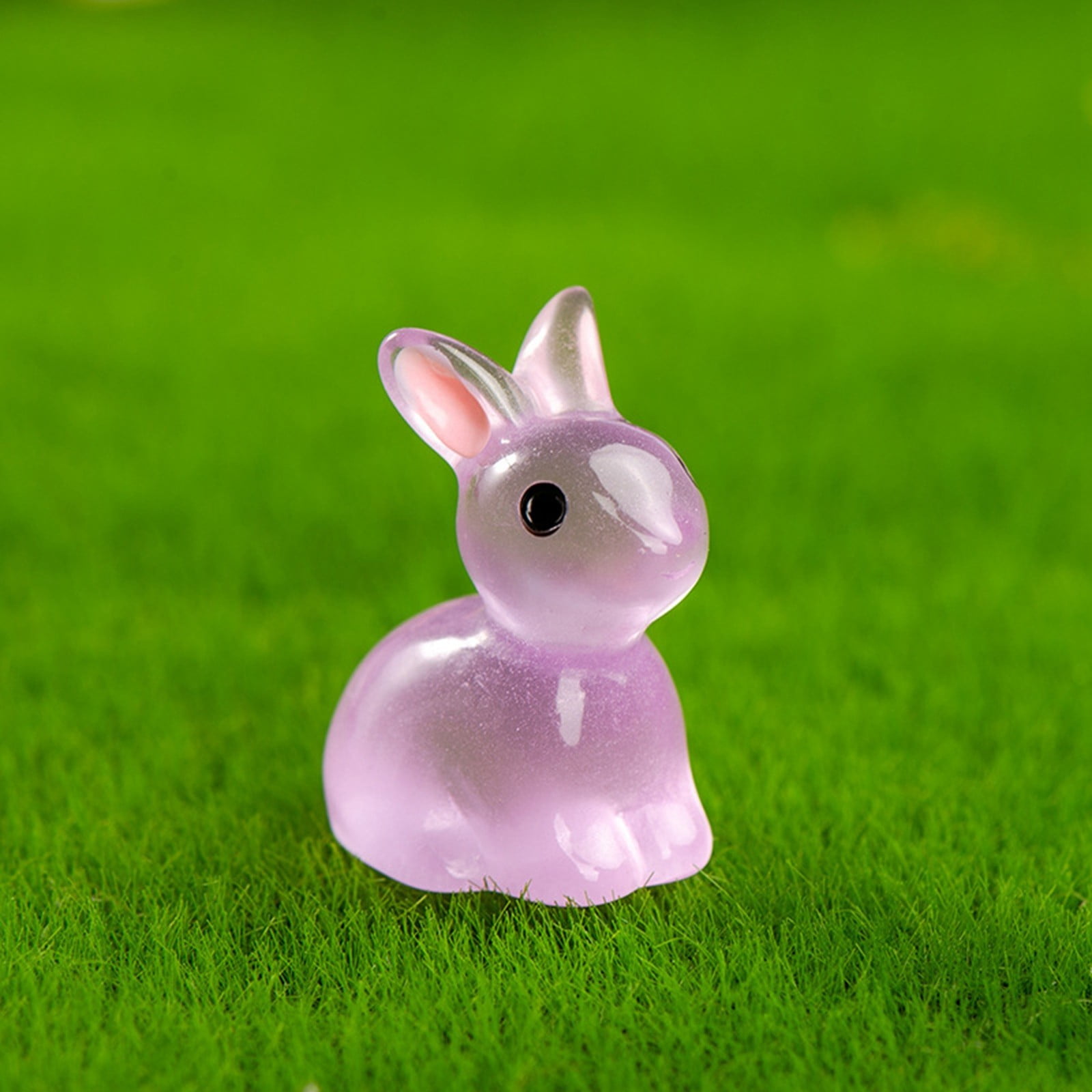 ZhenNi Selection,Resin Luminous Bunny,Action Figure,Collectible toys ...