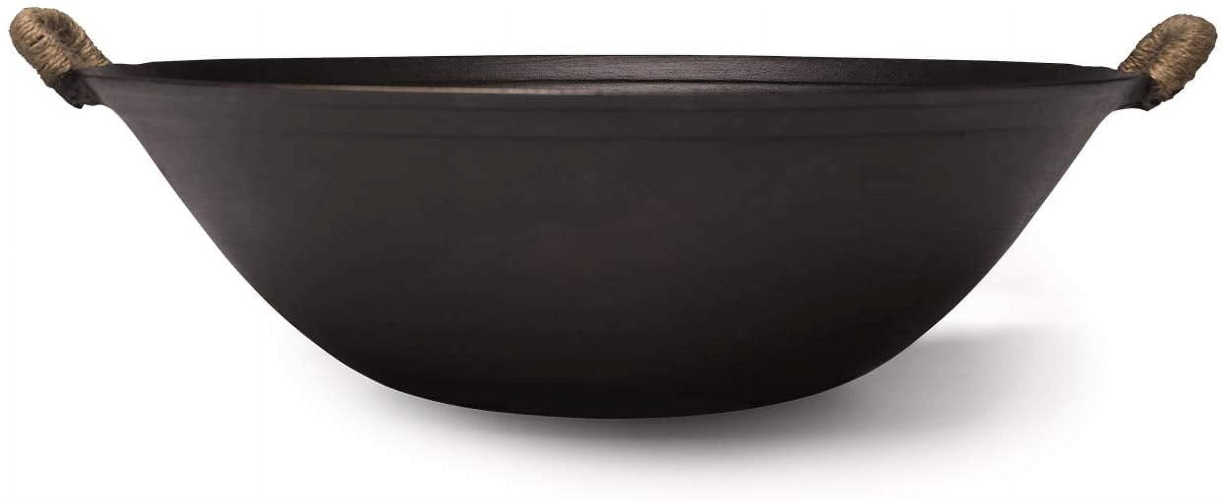 臻三环 ZhenSanHuan Handmade Cast Iron wok No Coating No painting Healthy ...