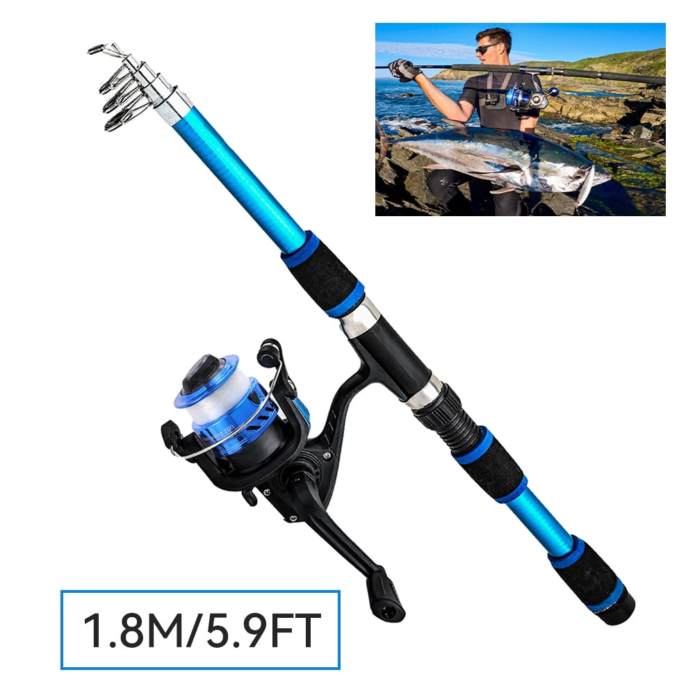 Zheng YanxiangTelescopic Rock Fishing Rod 3.0M Spinning Fly Carp Feeder ...