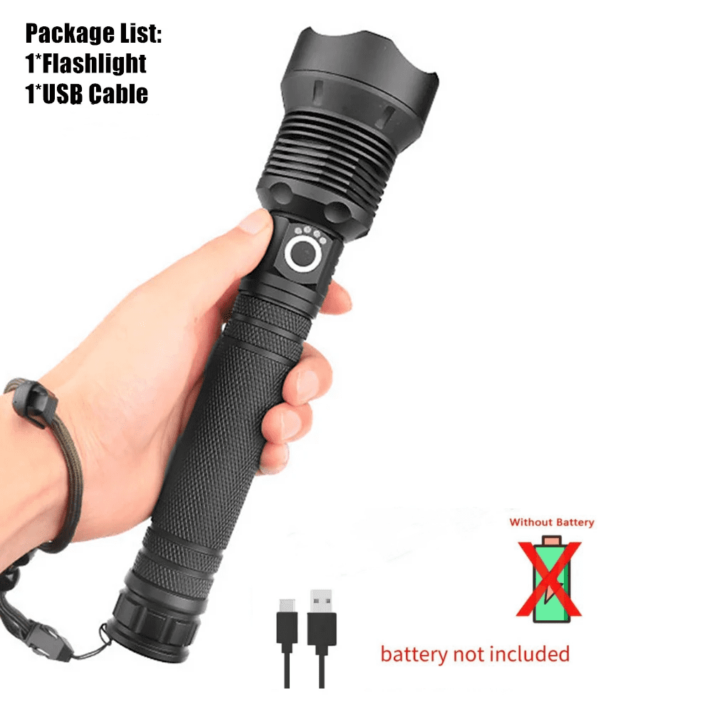 Zheng YanxiangUSB Powerful xhp70.2 Flashlight Torch Super Bright ...