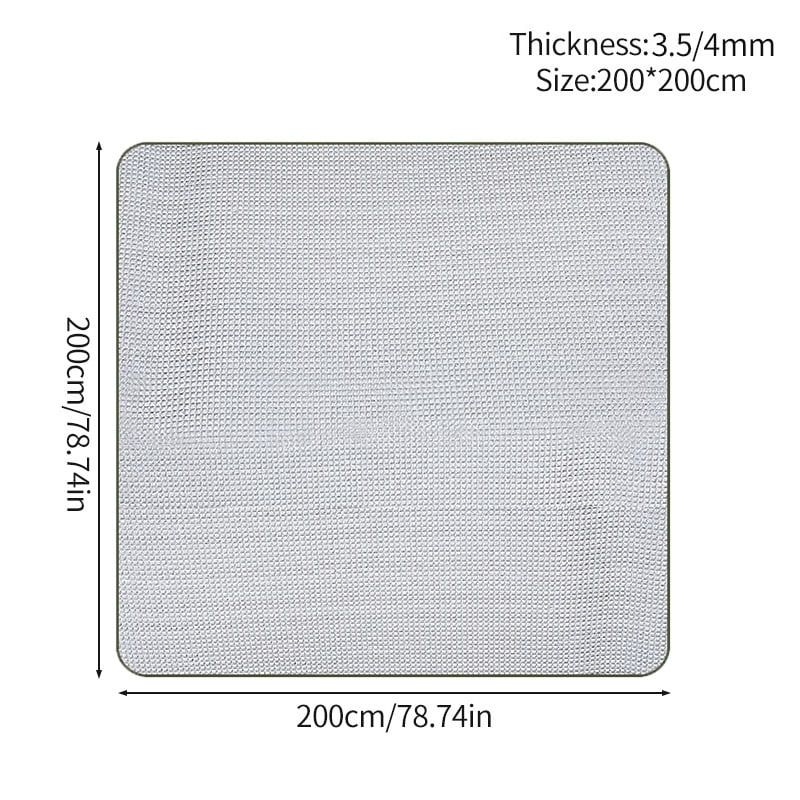Zheng YanxiangWaterproof Foam Foil Camping Mat EVA Aluminum Insulation ...